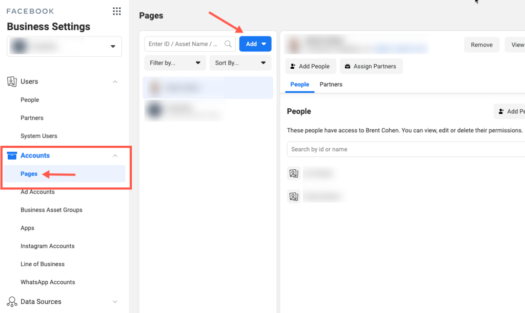 Business Manager Setup - Support IWP